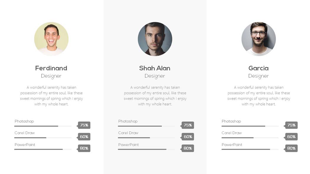 Native Minimalist PowerPoint Template, Presentation Templates ...