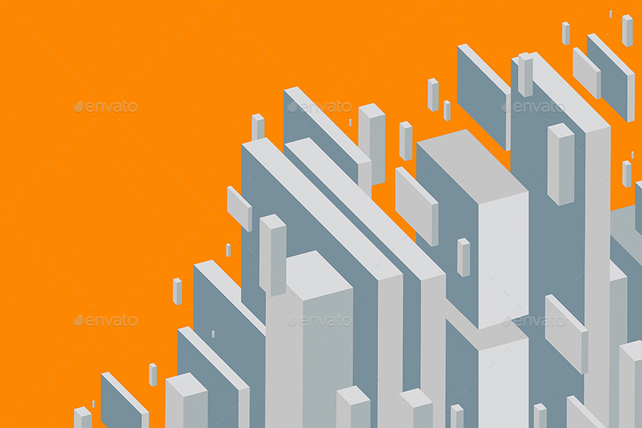 Isometric Flat 3D Rectangles Backgrounds, Graphics | GraphicRiver