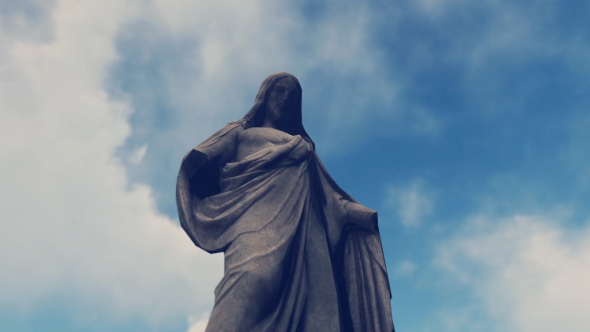 Jesus Christ Statue, Motion Graphics | VideoHive