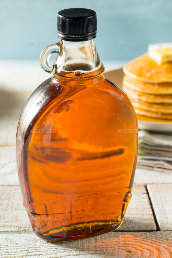 Raw Organic Amber Maple Syrup Stock Photo by bhofack2 | PhotoDune