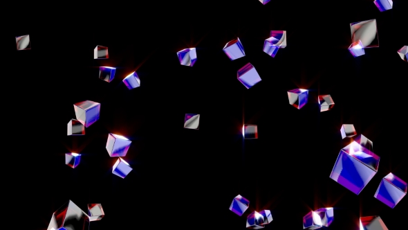 Falling Glass Boxes, Motion Graphics | VideoHive