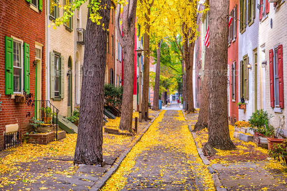 Philadelphia, Pennsylvania, USA Autumn Stock Photo by SeanPavone ...