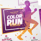 Color Run Event Poster & Roll-Up Bundle, Print Templates | GraphicRiver