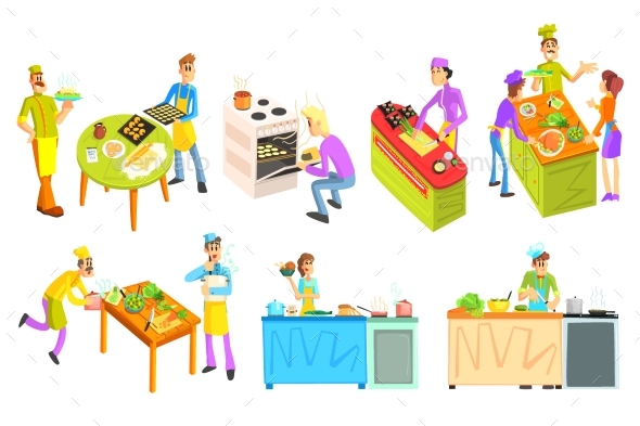 Cooking Illustrations Collection by Top_Vectors | GraphicRiver