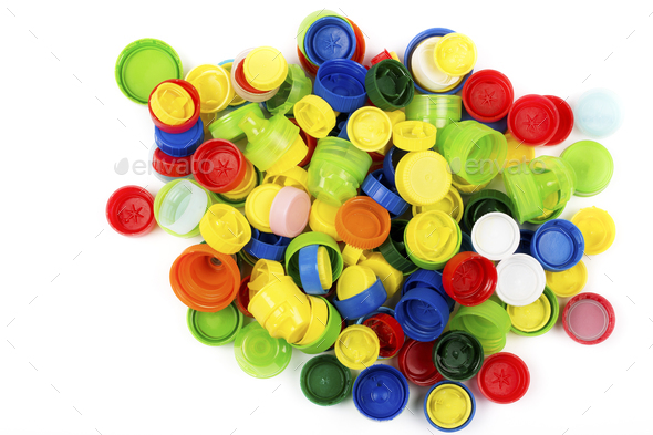 Plastic corks from the bottles Stock Photo by johan10 | PhotoDune