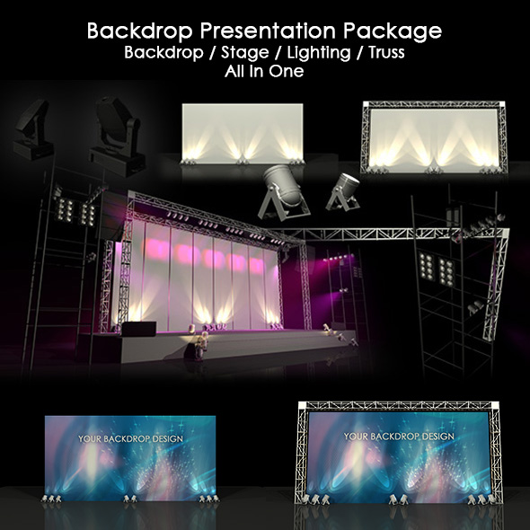 Backdrop Presentation Package by robertshing | 3DOcean