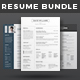 Resume Word Bundle, Print Templates | GraphicRiver
