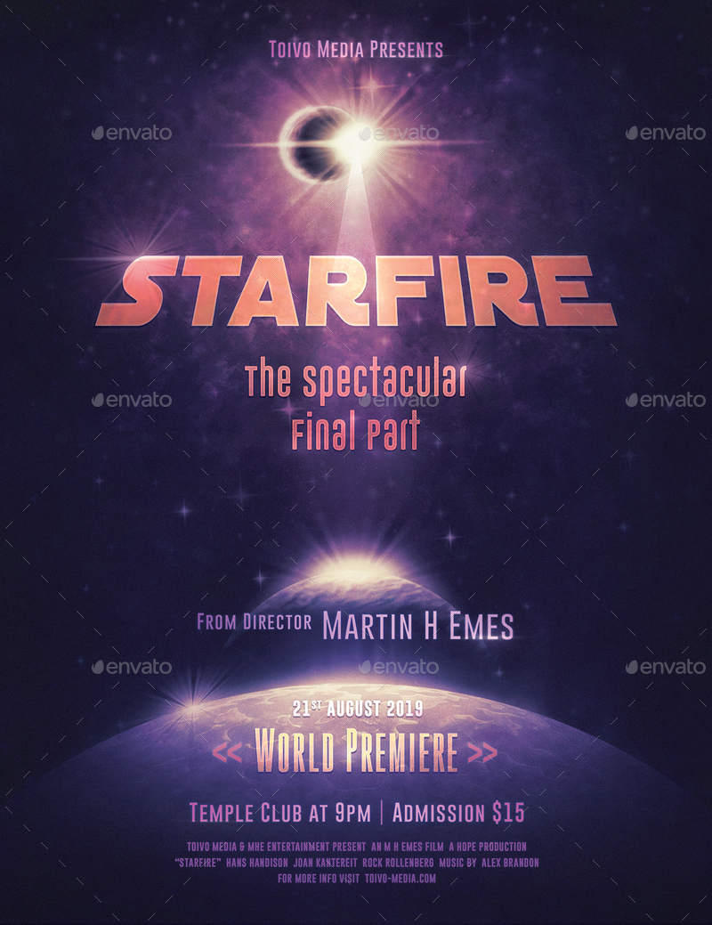 Eclipse Flyer / Poster, Print Templates | GraphicRiver