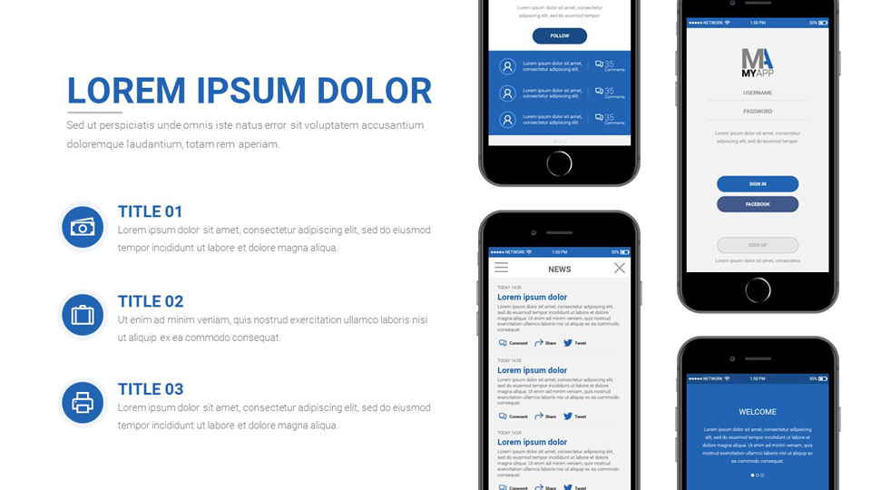 MyApp Google Slides Template, Presentation Templates | GraphicRiver