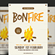 Bonfire Flyer, Print Templates | GraphicRiver