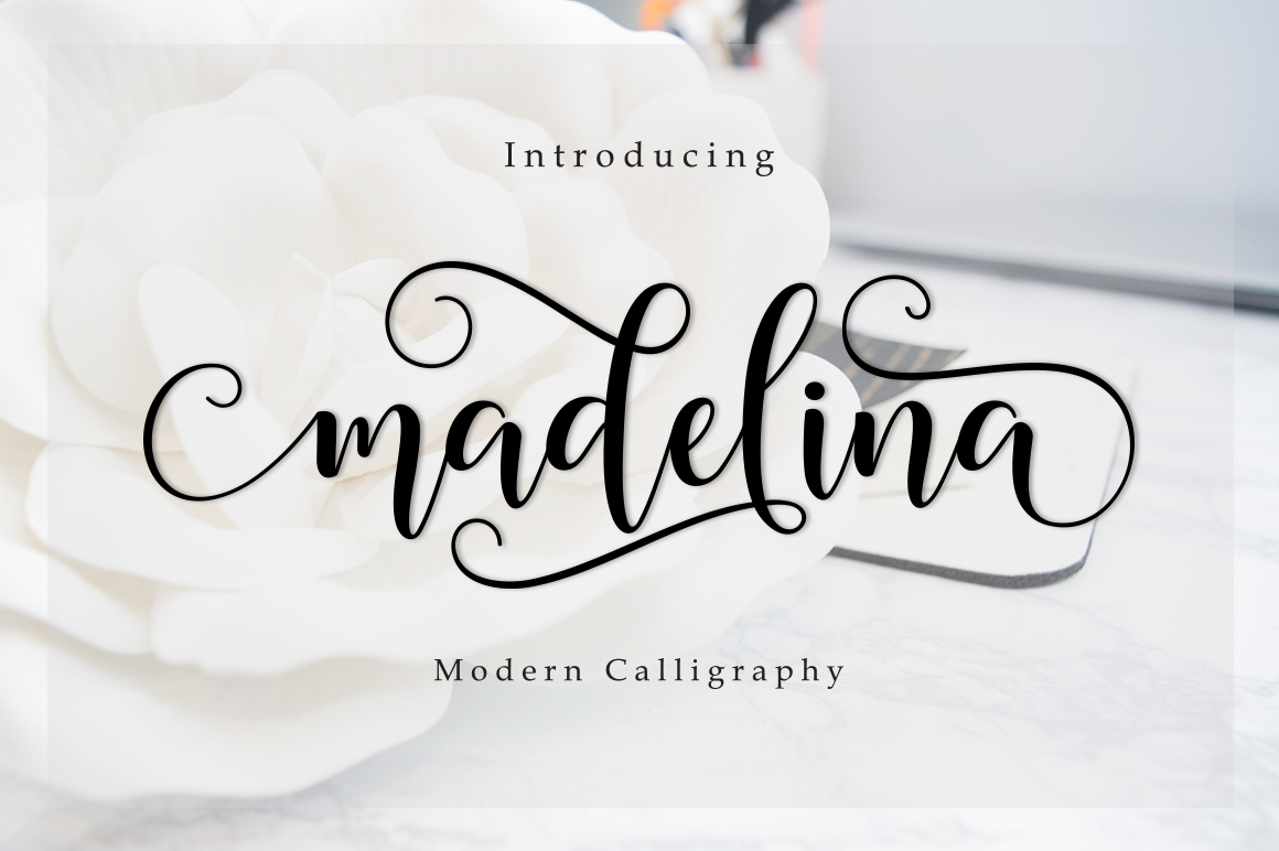 Madelina Script, Fonts | GraphicRiver