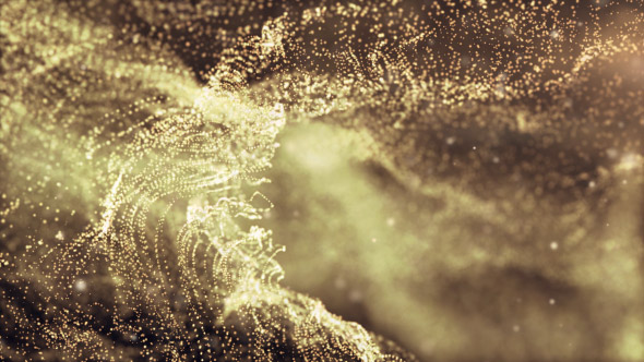 Gold Particles, Motion Graphics | VideoHive