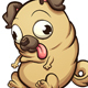 Fat Pug, Vectors | GraphicRiver