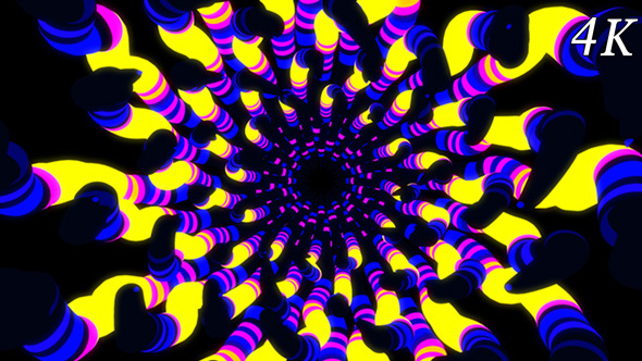 Pulsing Color 4k 02, Motion Graphics | VideoHive