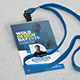 Conference/Event VIP Pass ID Template, Print Templates | GraphicRiver
