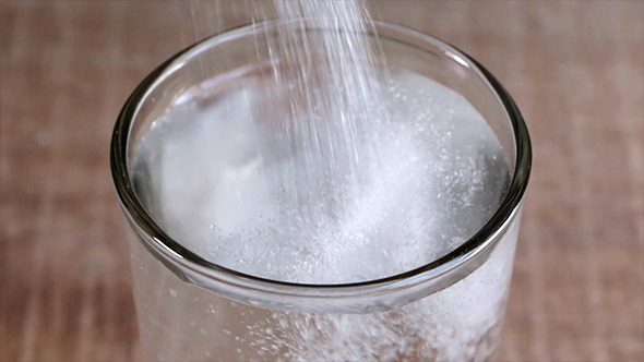 Adding Sugar To A Glass 0215, Stock Footage | VideoHive