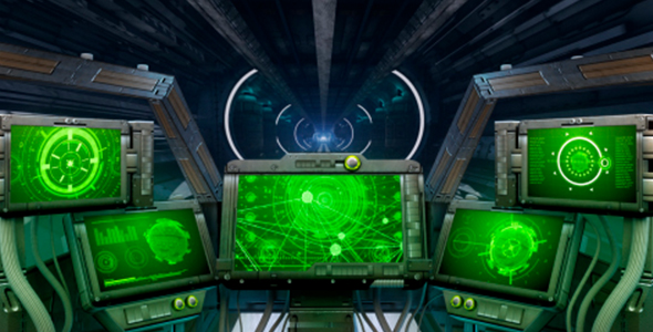 Spacecraft Monitors, Motion Graphics | VideoHive