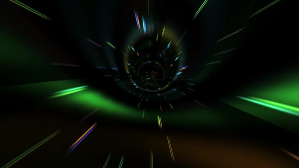 Flying Inside A Beautiful Vortex In Outer Space, Motion Graphics ...