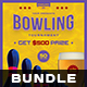 Bowling Flyer Bundle, Print Templates | GraphicRiver