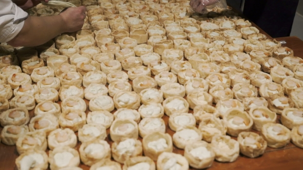 Cook Making a Tartal in the Kitchen, Stock Footage | VideoHive