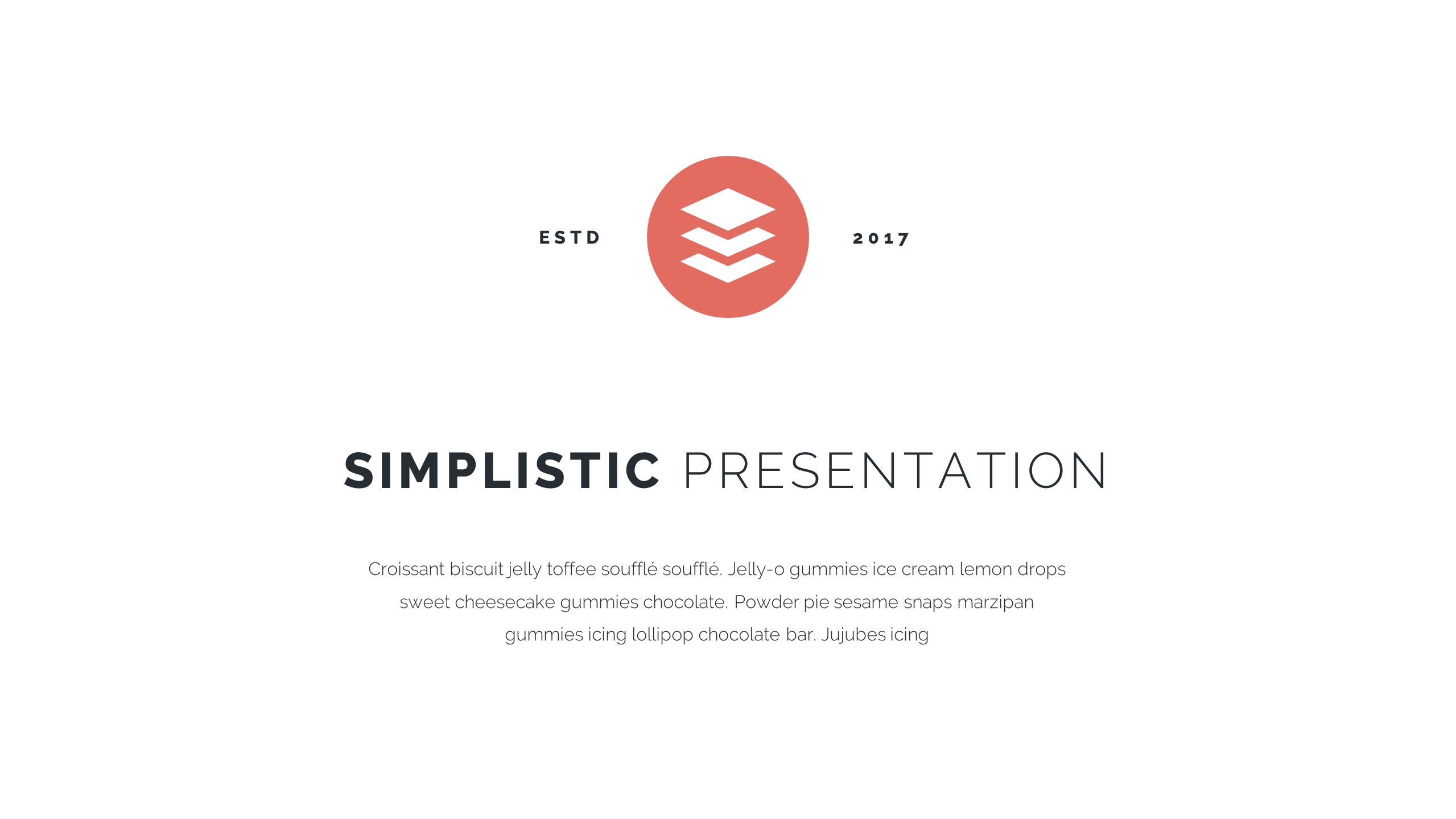 Simplistic Presentation Template by seventhin | GraphicRiver