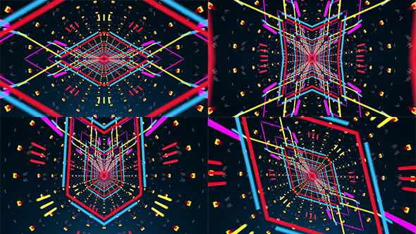 Infinite Line Tunnel, Motion Graphics | VideoHive