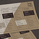 Simple Brown Menu Board, Print Templates | GraphicRiver