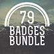 79 Badges and Logos Bundle, Web Elements | GraphicRiver