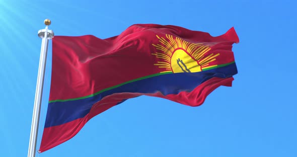 Carabobo State Flag, Venezuela, Motion Graphics | VideoHive