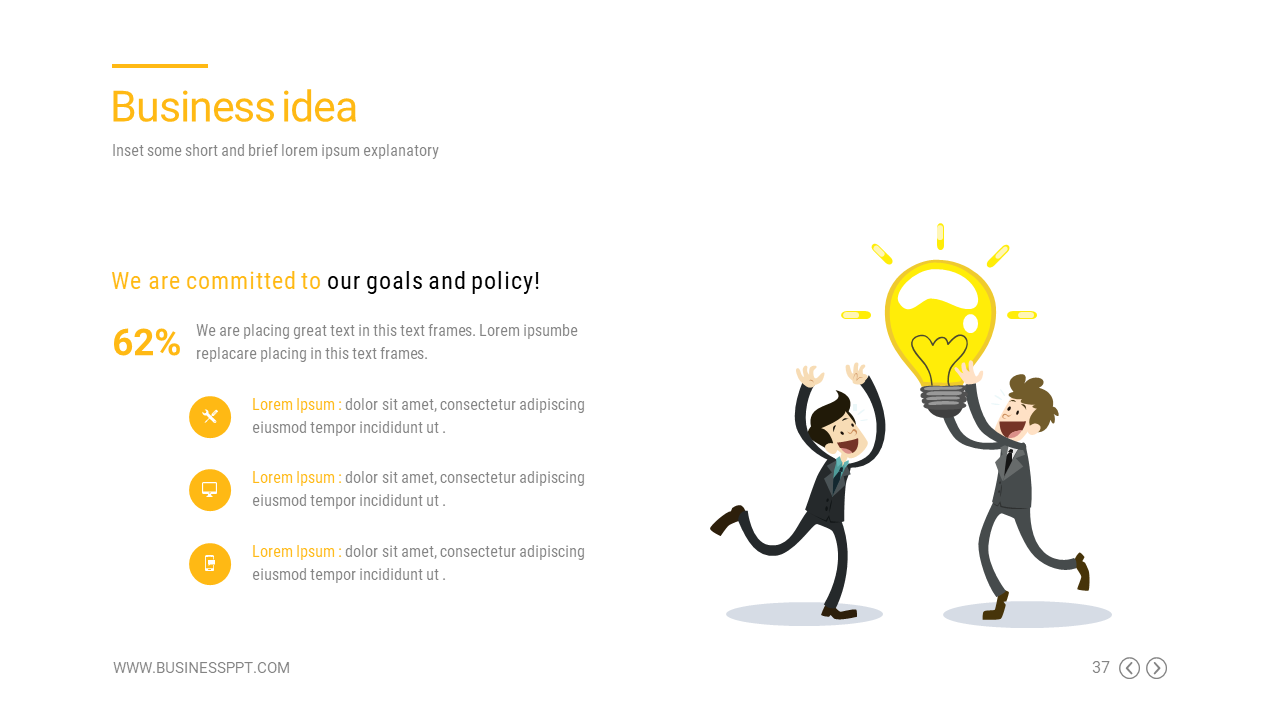 Business Report PowerPoint Template 2018, Presentation Templates ...