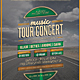 Tour Concert Flyer / Poster, Print Templates | GraphicRiver