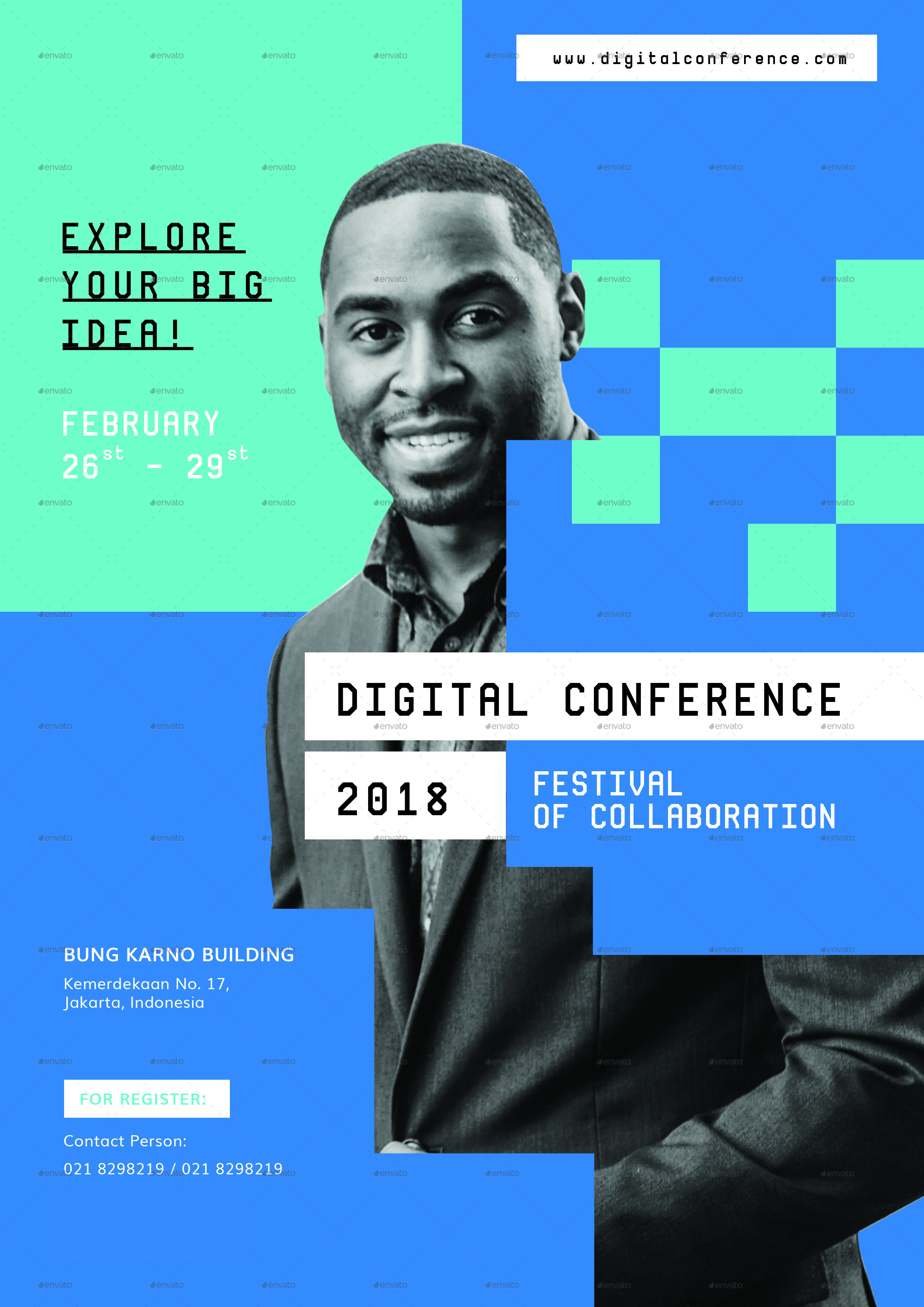 Startup Conference Flyers Templates, Print Templates | GraphicRiver