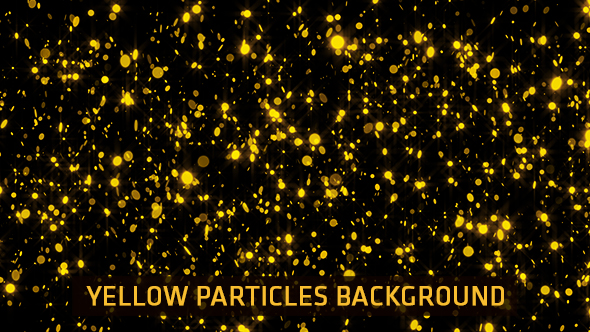 Yellow Particles, Motion Graphics | VideoHive