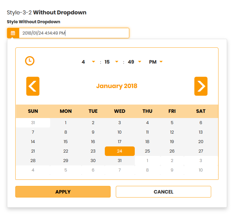 DateRange - Multipurpose Responsive Date Range Picker by mgscoder ...