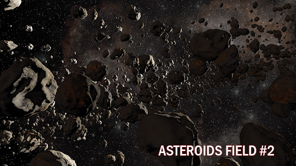 Asteroids Field, Motion Graphics | VideoHive