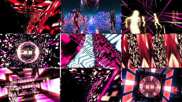 VJ Loop 2 (Pack of 9), Motion Graphics | VideoHive