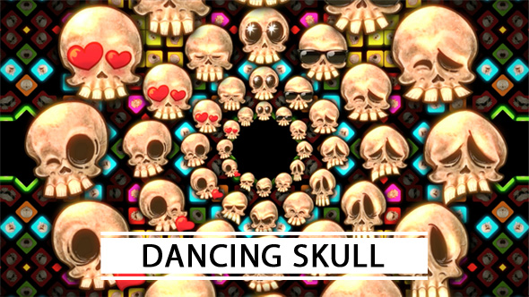 Dancing Skull, Motion Graphics | VideoHive