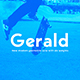 Gerald Sans Font - Geometric Modern Typeface, Fonts | GraphicRiver