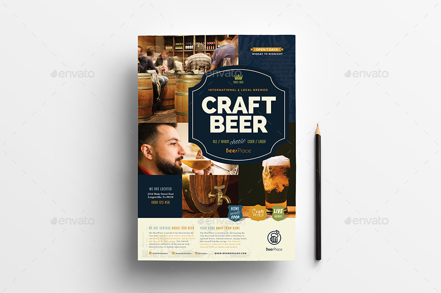 Local Pub Templates Bundle, Print Templates | GraphicRiver