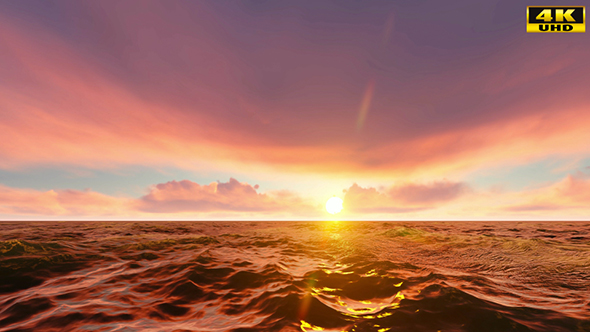 Ocean Sunset, Motion Graphics | VideoHive