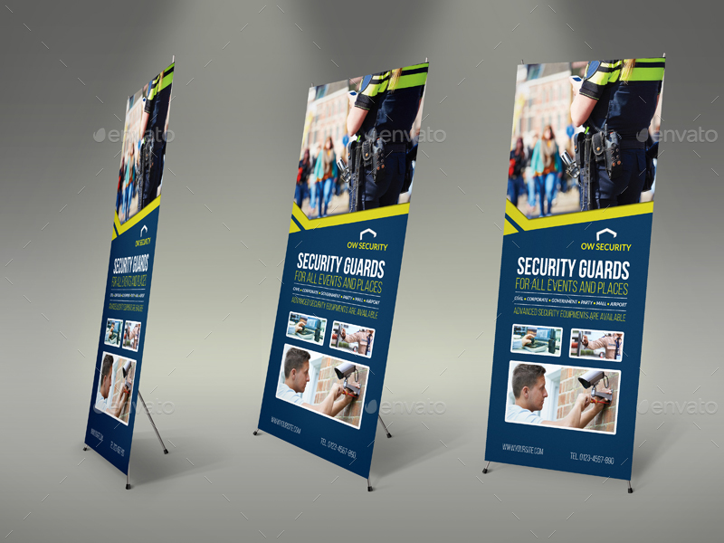 Security Guards Advertising Template, Print Templates | GraphicRiver
