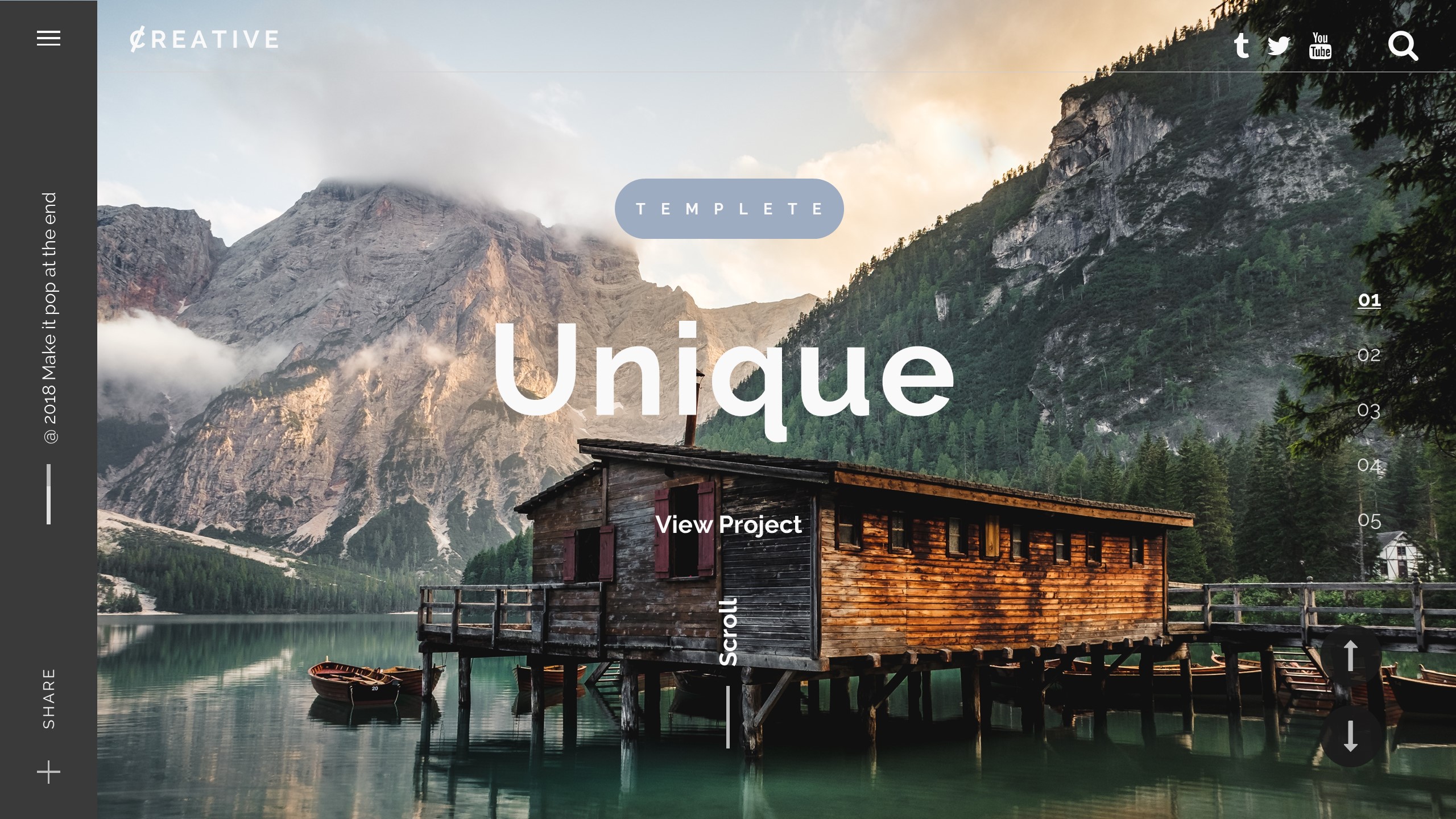 Unique Creative Powerpoint Template, Presentation Templates | GraphicRiver