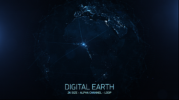 Digital Earth, Motion Graphics | VideoHive