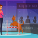 Pet Competition Cartoon Composition, Vectors | GraphicRiver