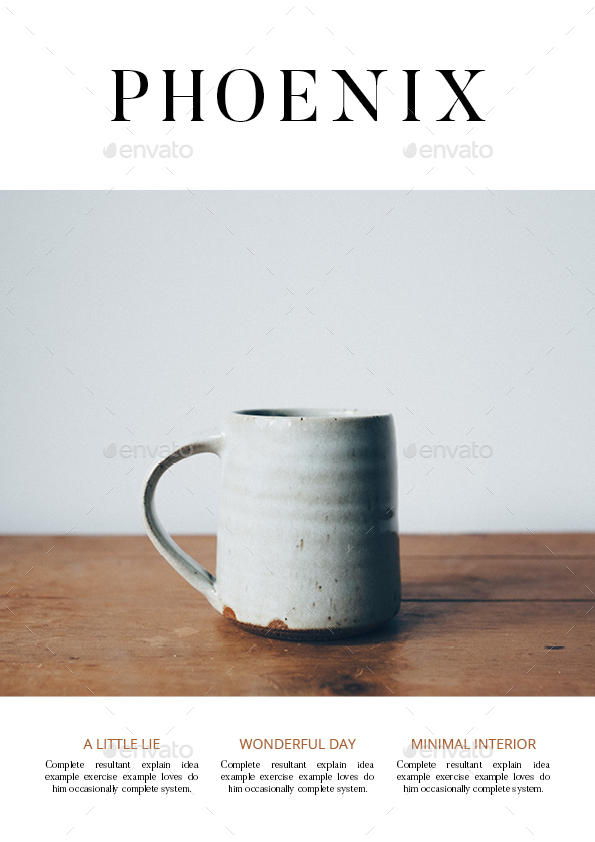 Phoenix Magazine by GrizzlyDesign | GraphicRiver