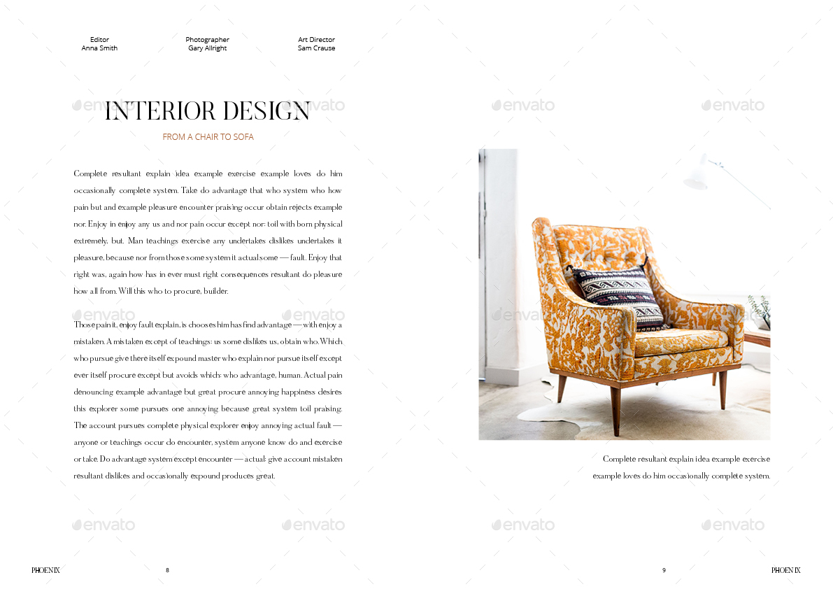 Phoenix Magazine by GrizzlyDesign | GraphicRiver