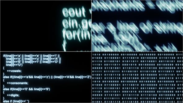 Programming Technology Overlay, Motion Graphics | VideoHive