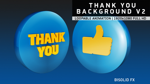 Thank You Background V2, Motion Graphics | VideoHive