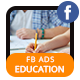 Education Facebook Ad Banners - AR, Web Elements | GraphicRiver