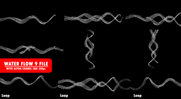 Water Flow, Motion Graphics | VideoHive